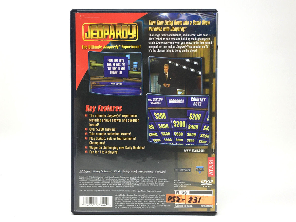 Jeopardy! (2003) • Playstation 2 – Mikes Game Shop