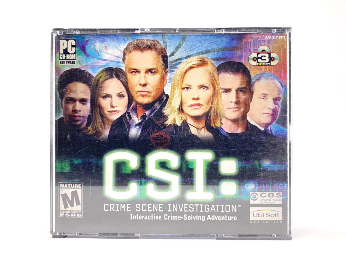 CSI: Crime Scene Investigation *All 3 Discs* • PC (Windows) – Mikes ...