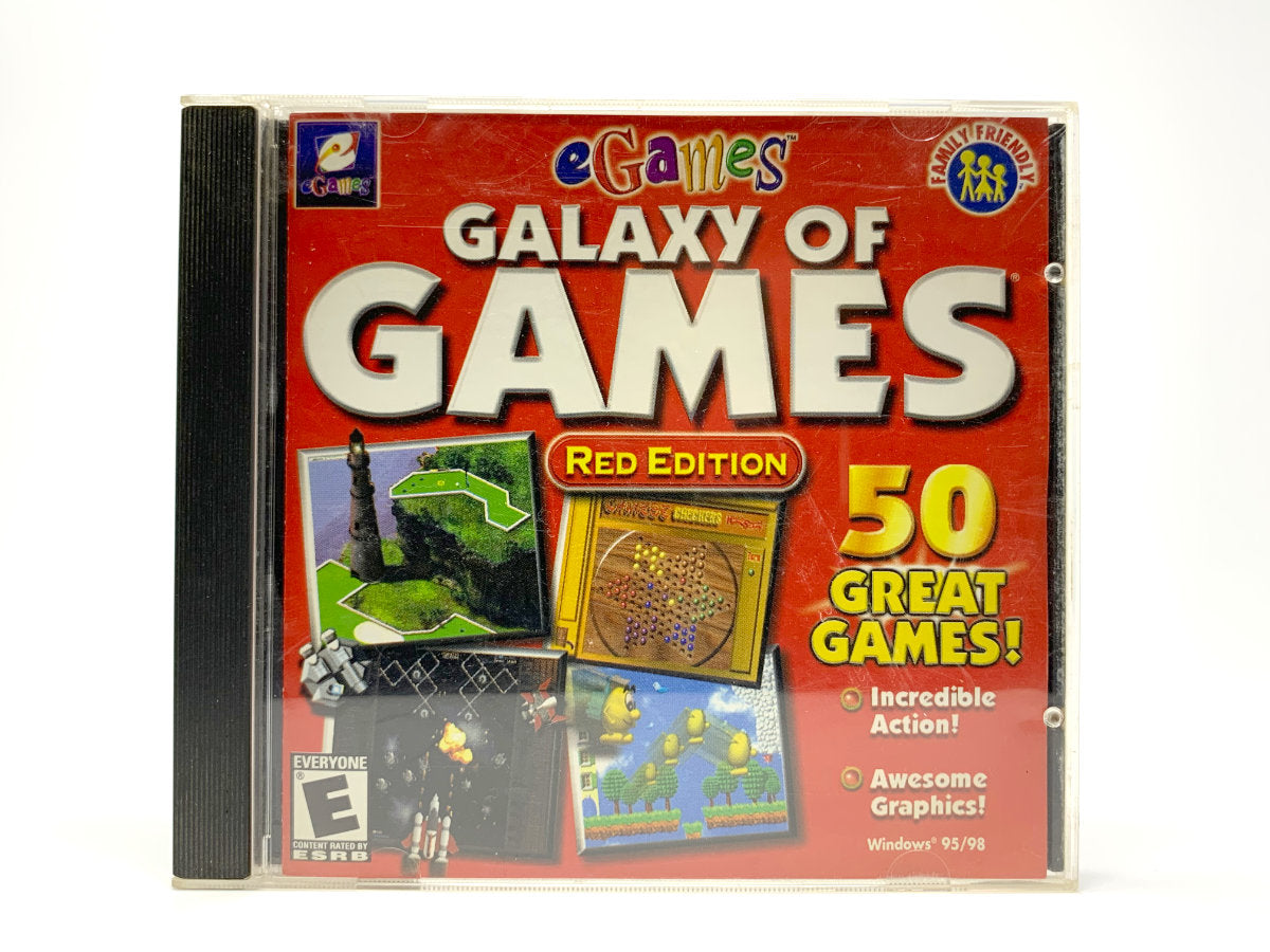 Galaxy of Games – Red Edition • PC (Windows) – Mikes Game Shop
